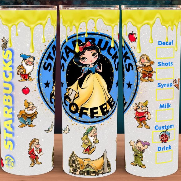 Dining | Snow White Starbucks Coffee Cup Mug Tumbler | Poshmark